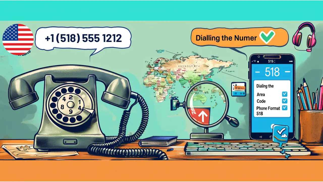 Código de área 518: historia, ciudades y beneficios comerciales