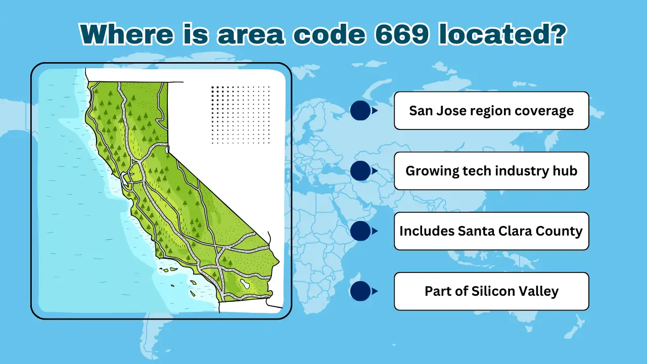 669 지역 코드: 위치, 비즈니스 용도 및 전화 서비스