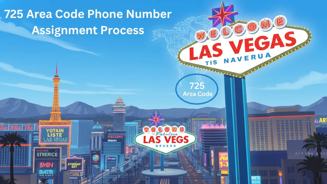 Get Best 725 Area Code for Las Vegas Local Numbers Fast